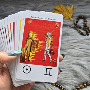 Picatrix Decans Deck A Collection of 36 Talismans, 36 Card Deck With ...