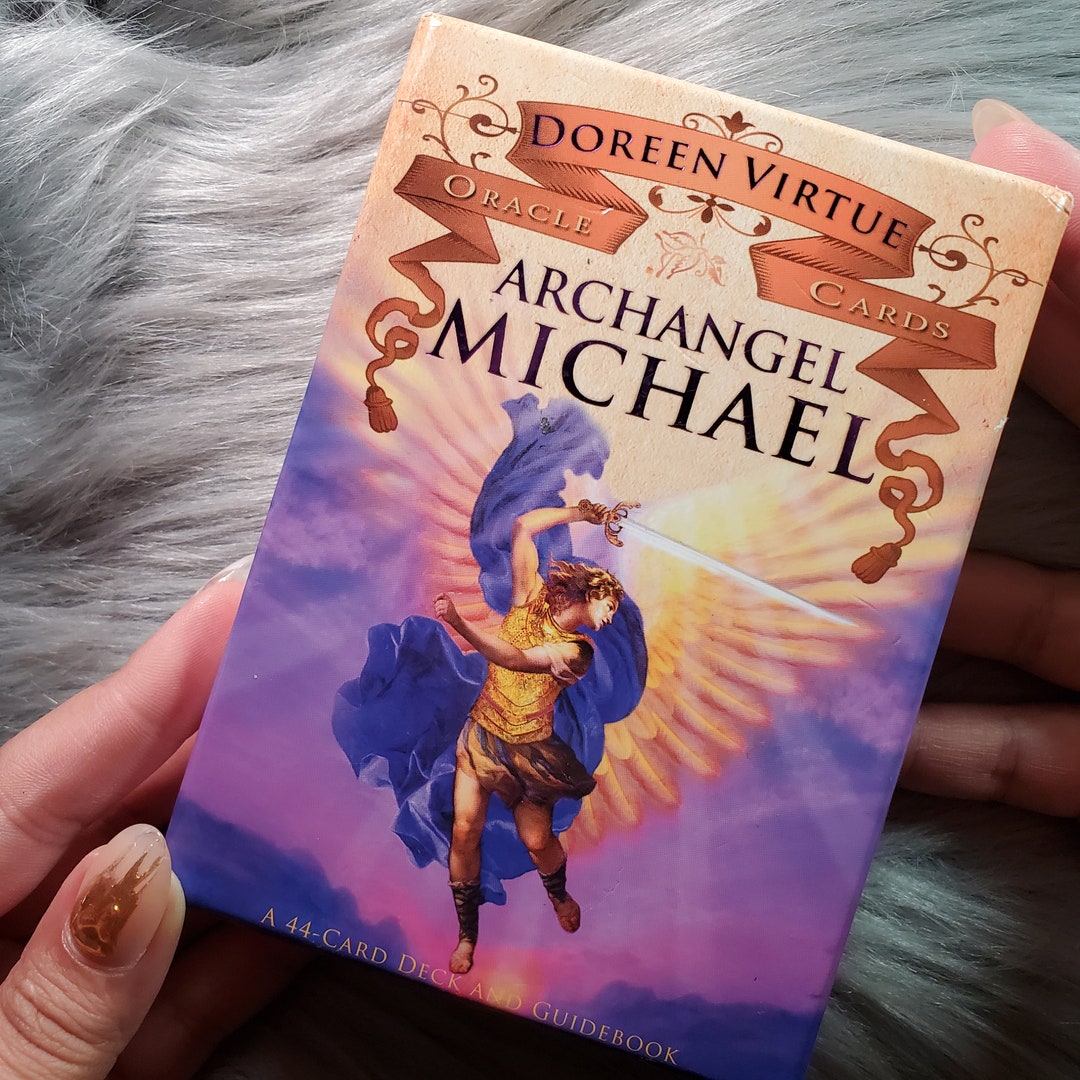 Archangel Michael Oracle Cards by Doreen Virtue, 44 Card Deck With ...