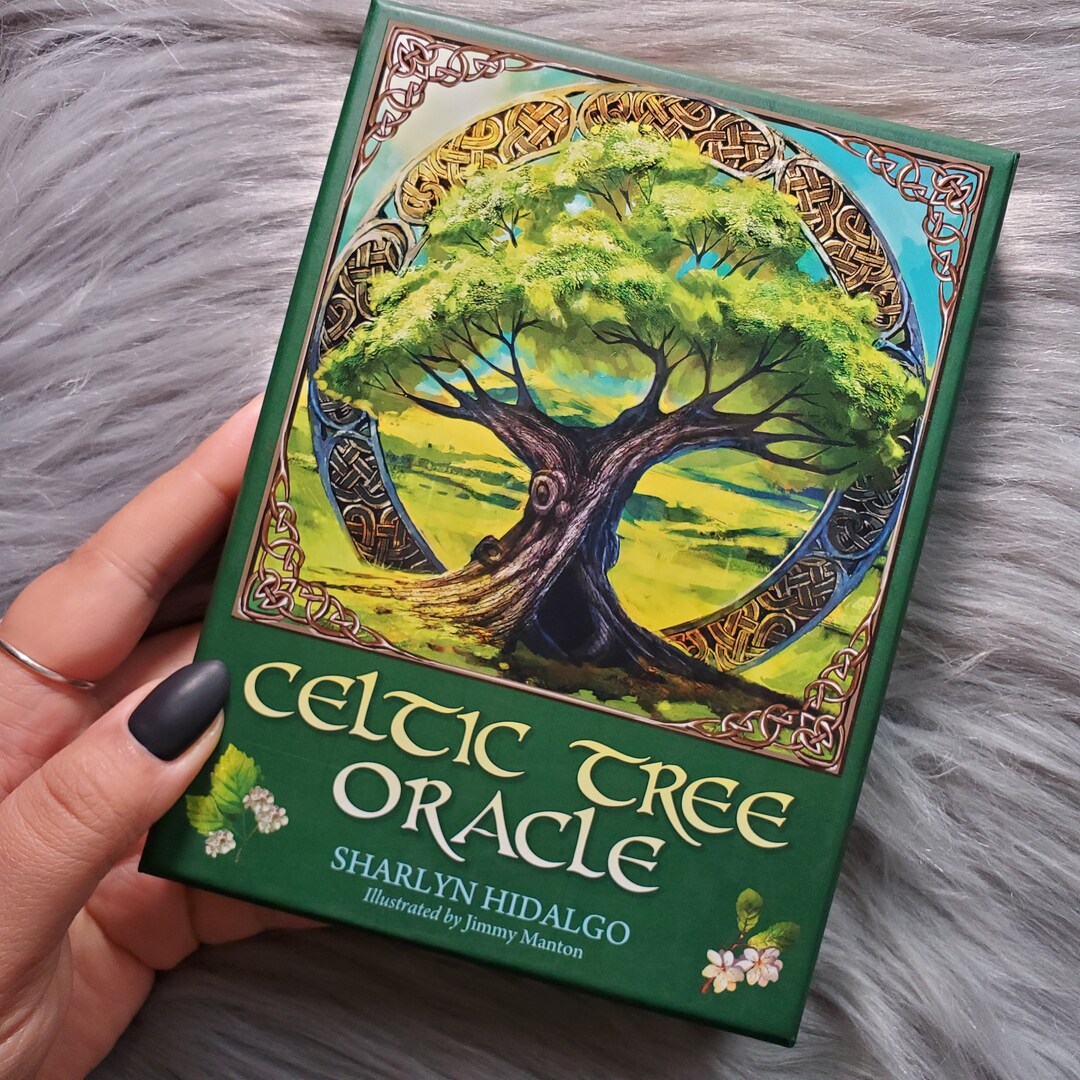 Celtic Tree Oracle by Sharlyn Hidalgo, 25 Card Deck With Companion ...