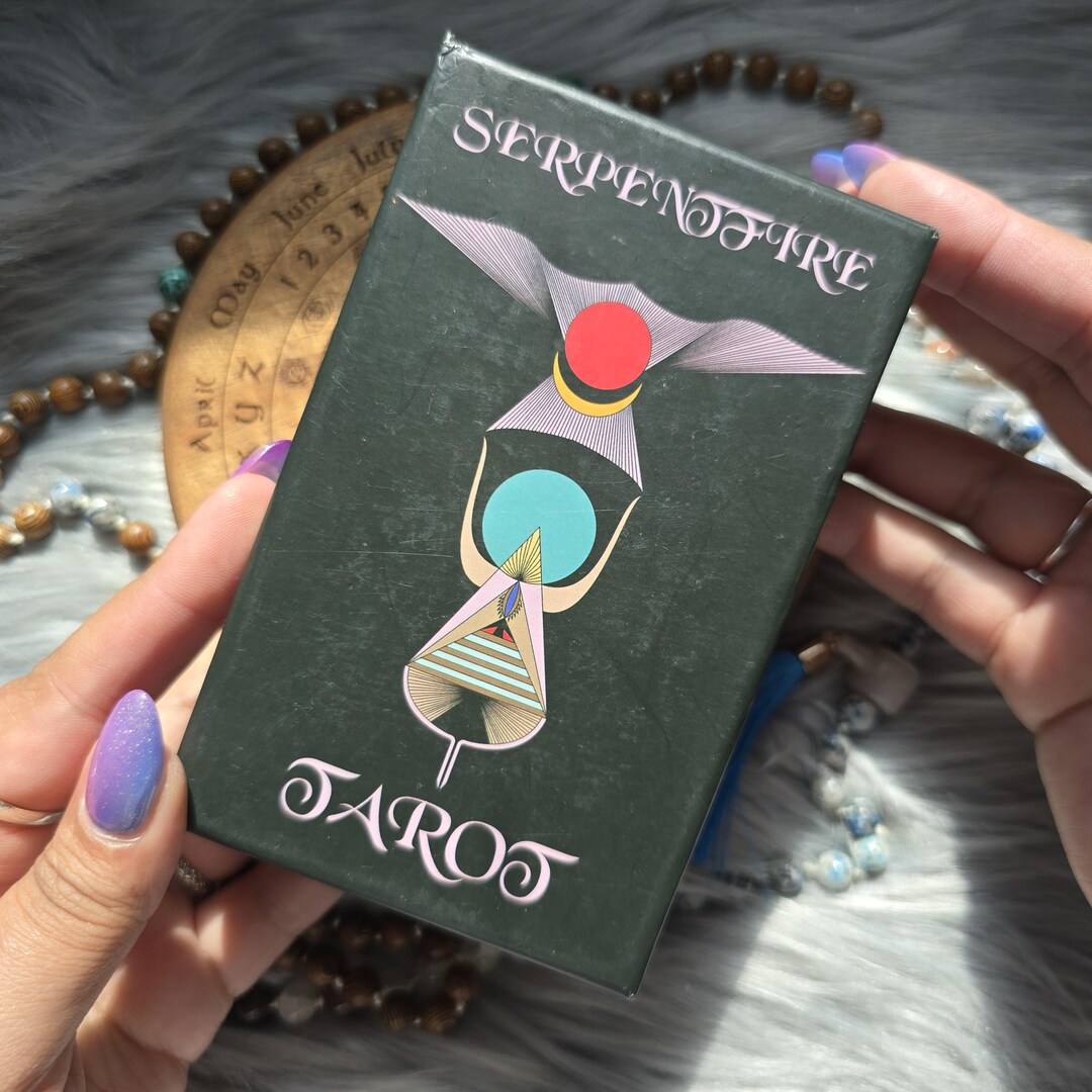 Serpentfire Tarot by Devany Wolfe, 78 Card Tarot Deck With Companion ...