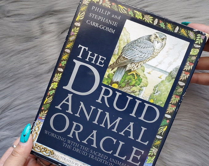 The Druid Animal Oracle by Philip and Stephanie Carr-gomm, 33 Card Deck ...