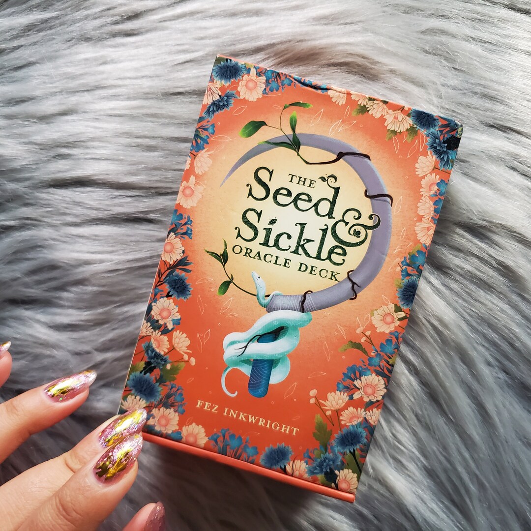 The Seed & Sickle Oracle Deck by Fez Inkwright, 55 Card Deck With ...