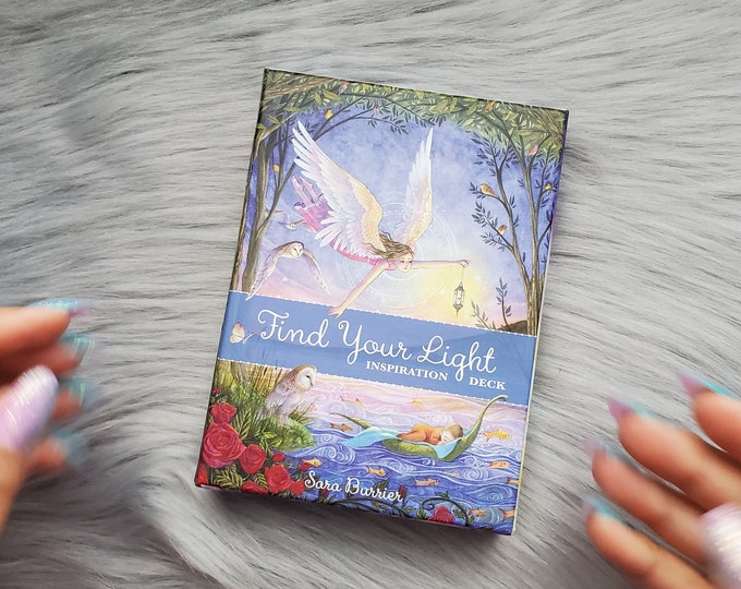 Find Your Light Inspiration Deck by Sara Burrier, 44 Card Deck With Original Box, No Guidebook ...