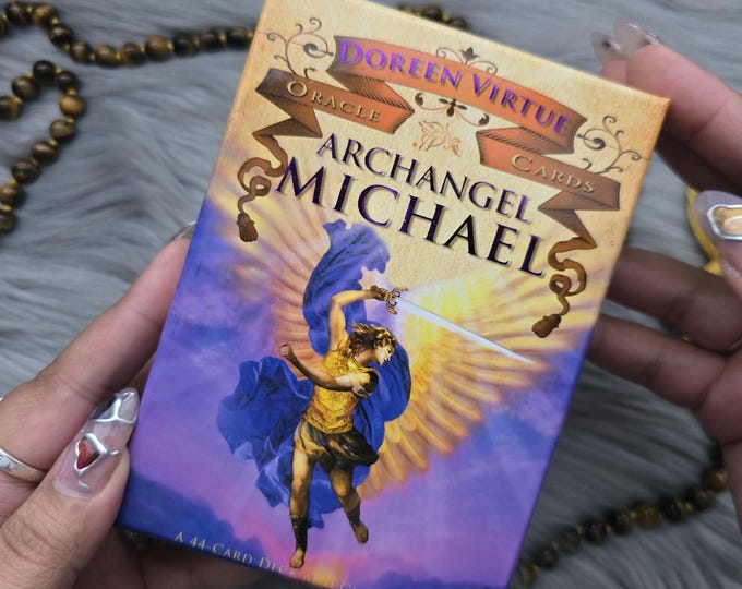 Archangel Michael Oracle Cards by Doreen Virtue, 44 Card Oracle Deck ...