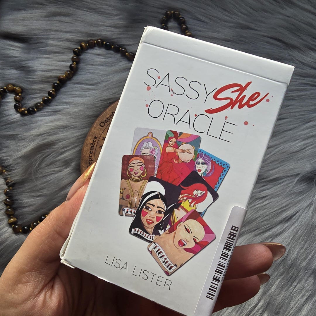 Sassy She Oracle by Lisa Lister, 38 Card Deck With Guide Sheet and ...