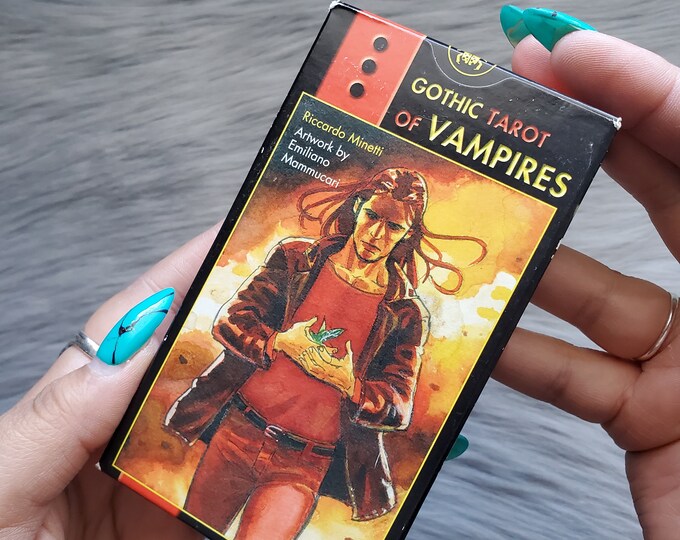 Gothic Tarot of Vampires by Riccardo Minetti, 78 Card Tarot Deck With ...