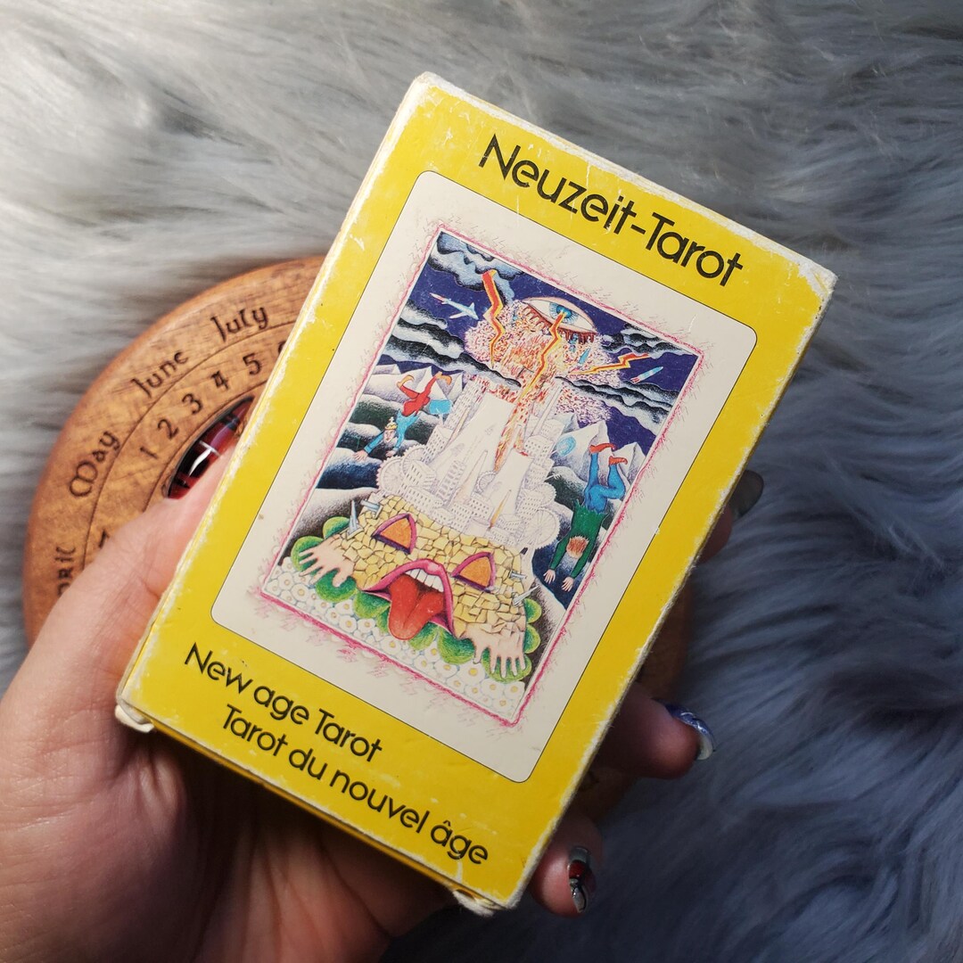 New Age Tarot, 78 Card Tarot Deck With Little White Book and Box - Etsy