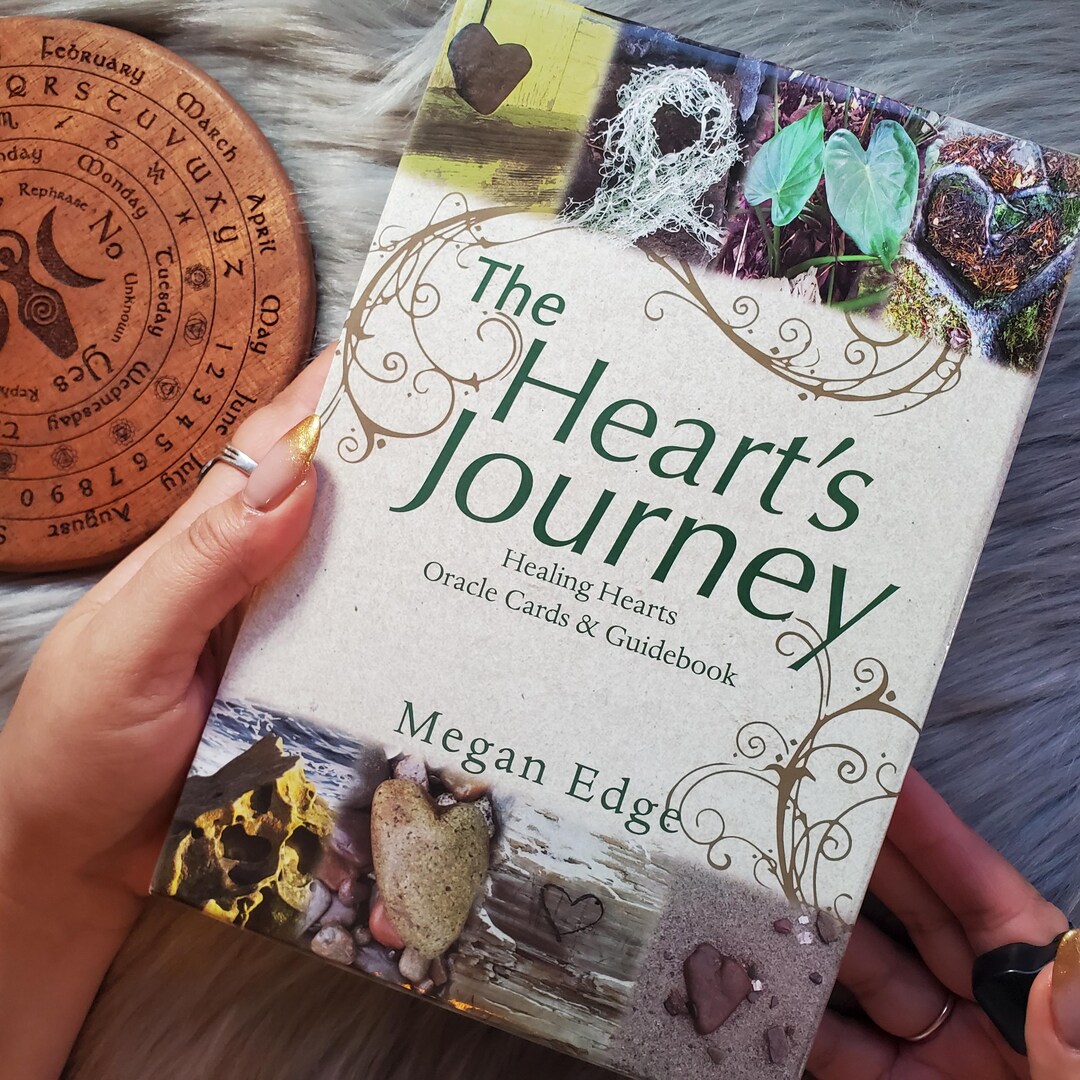 The Heart's Journey Healing Hearts Oracle Cards by Megan Edge, 42 Card ...