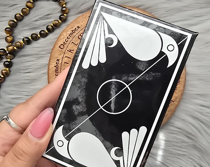 The Lazy Crow Tarot Deck, 78 Card Tarot Deck With Original Box - New - Etsy