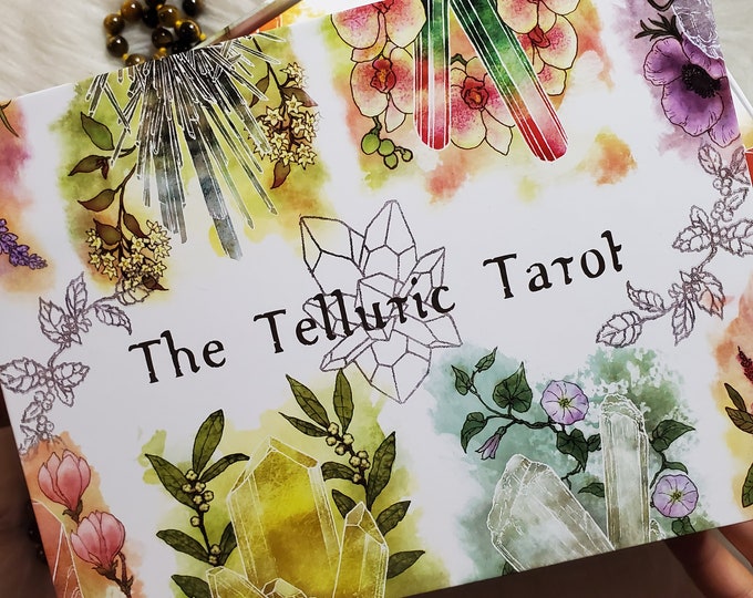 The Telluric Tarot an Oracle of Stones and Plants by Lunaria Gold, 78 ...