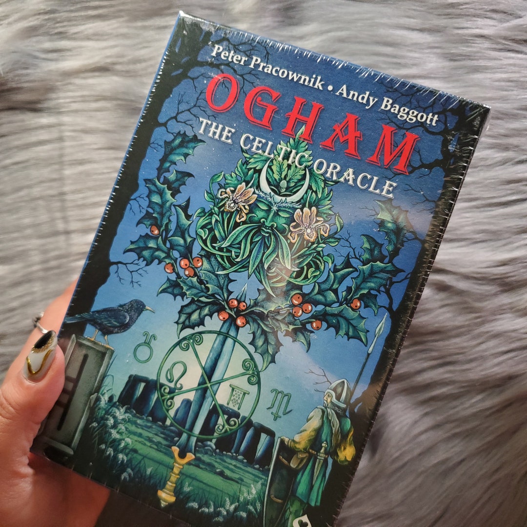 New: Ogham the Celtic Oracle by Peter Pracownik Andy Baggott, 21 Card ...