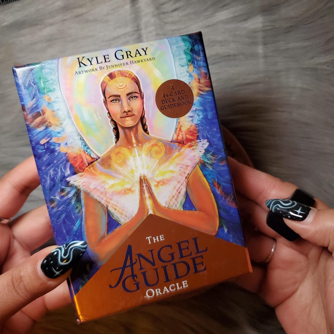 The Angel Guide Oracle by Kyle Gray, 44 Card Deck With Companion ...
