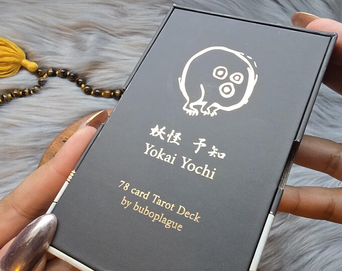 Yokai Yochi Tarot by Buboplague, 78 Card Tarot Deck With Companion Guidebook and Box - USED - Etsy