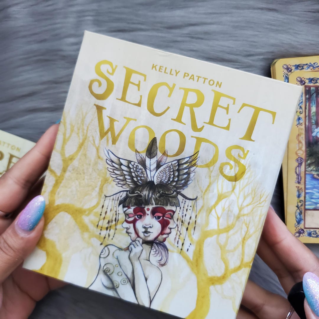 Secret Woods by Kelly Patton, 28 Card Deck With Companion Guidebook and ...