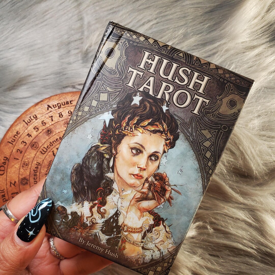Hush Tarot by Jeremy Hush, 78 Card Tarot Deck With Companion Guidebook ...