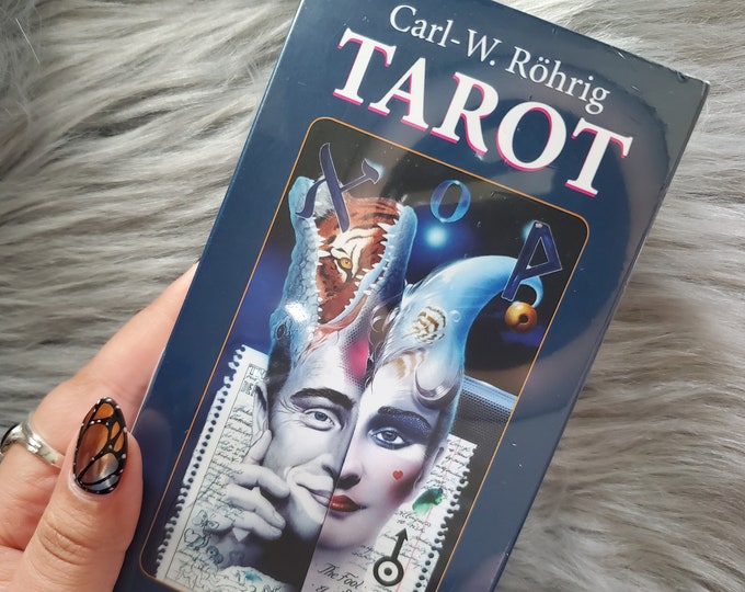 New: Carl-w. Röhrig Tarot by Carl-w. Röhrig, 78 Card Tarot Deck With ...