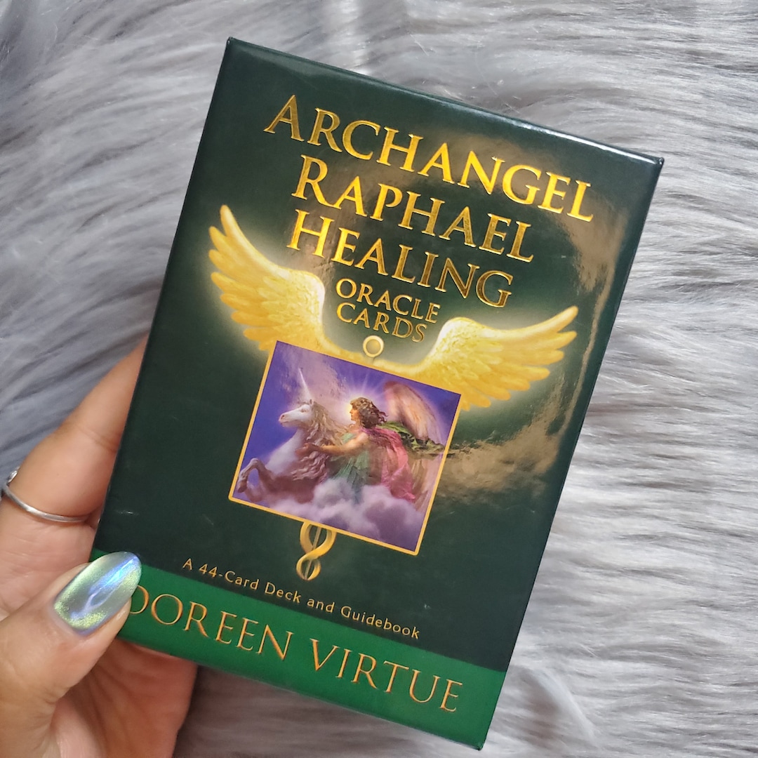 Archangel Raphael Healing Oracle Cards by Doreen Virtue 44 - Etsy