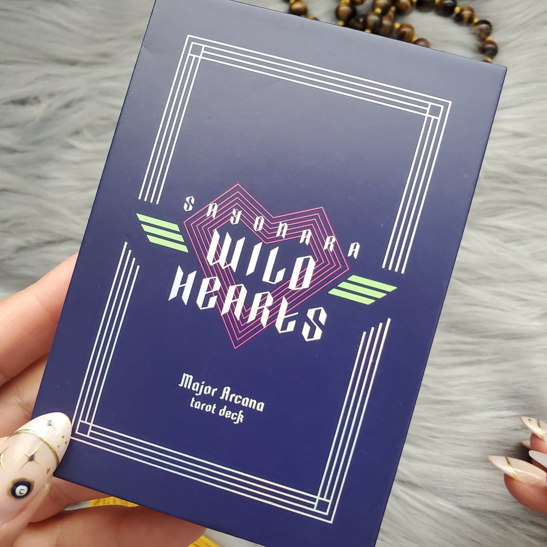 Sayonara Wild Hearts Major Arcana Tarot Deck, 22 Card Tarot Deck With ...