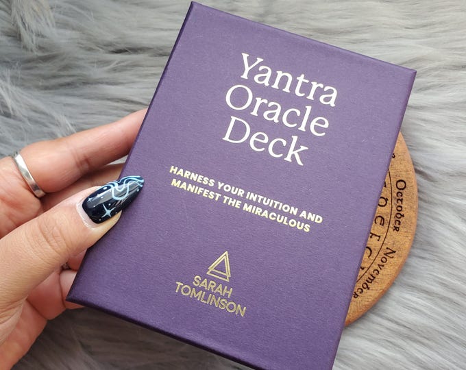 Yantra Oracle Deck by Sarah Tomlinson, 44 Card Deck With Guide Sheet ...