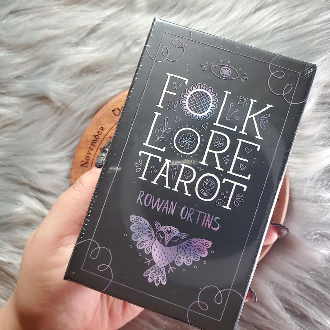 Folk Lore Tarot by Rowan Ortins, 78 Card Tarot Deck With Companion ...