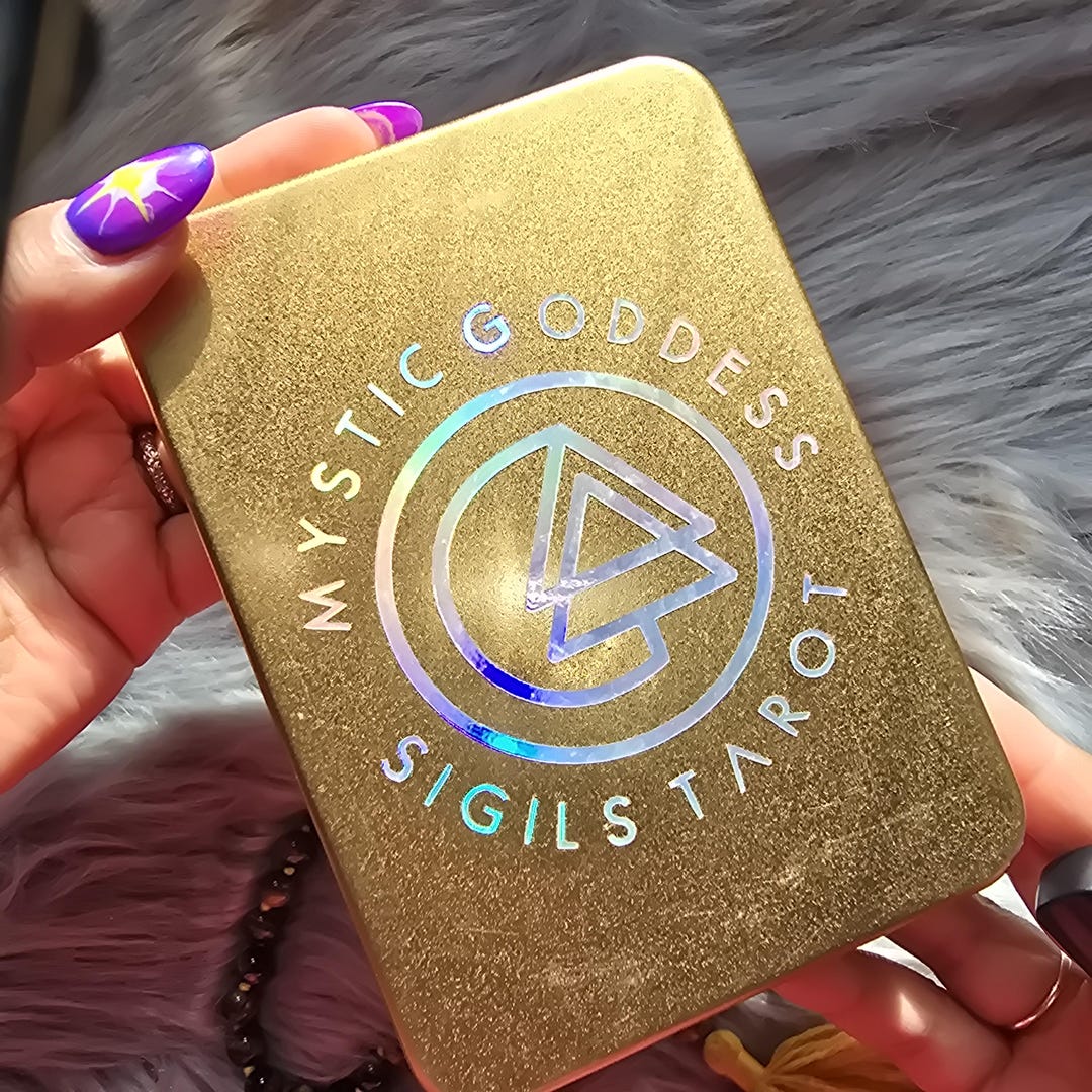 Mystic Goddess Sigils Tarot by Maria Moya Haswell, 78 Card Tarot Deck ...