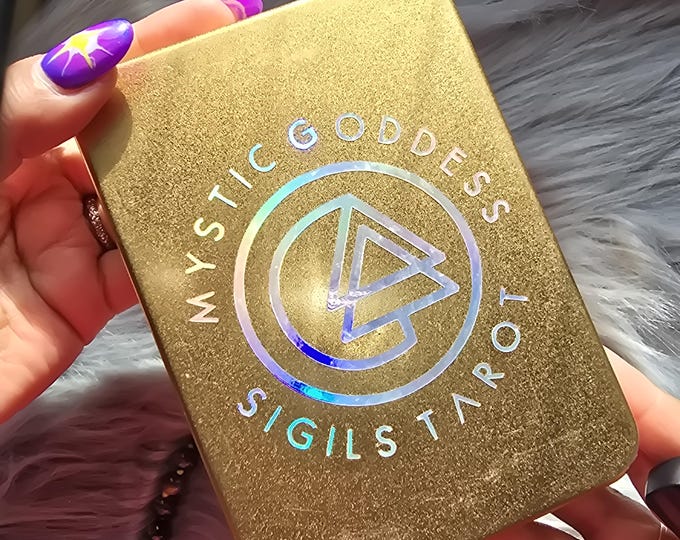 Mystic Goddess Sigils Tarot by Maria Moya Haswell, 78 Card Tarot Deck ...