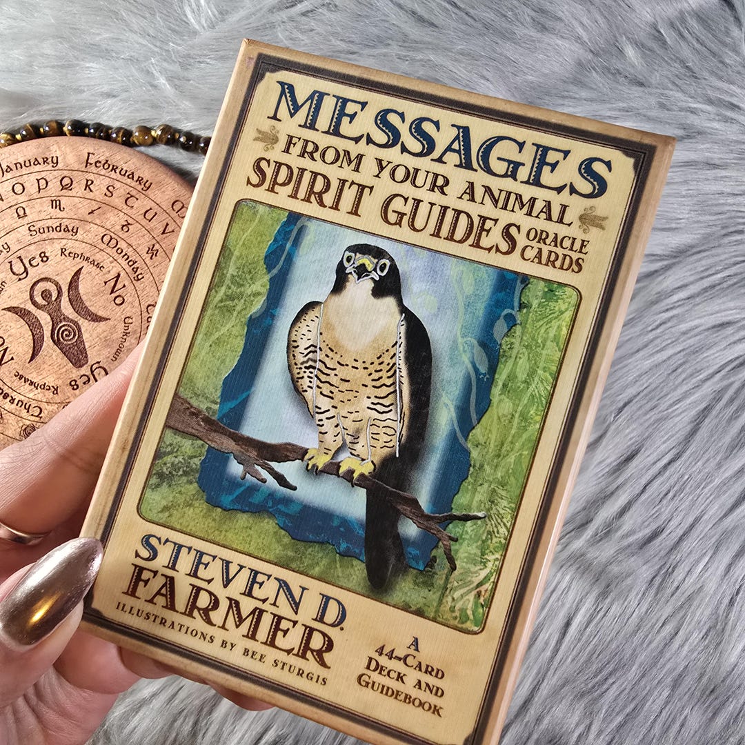 Messages From Your Animal Spirit Guides Oracle Cards by Steven D ...