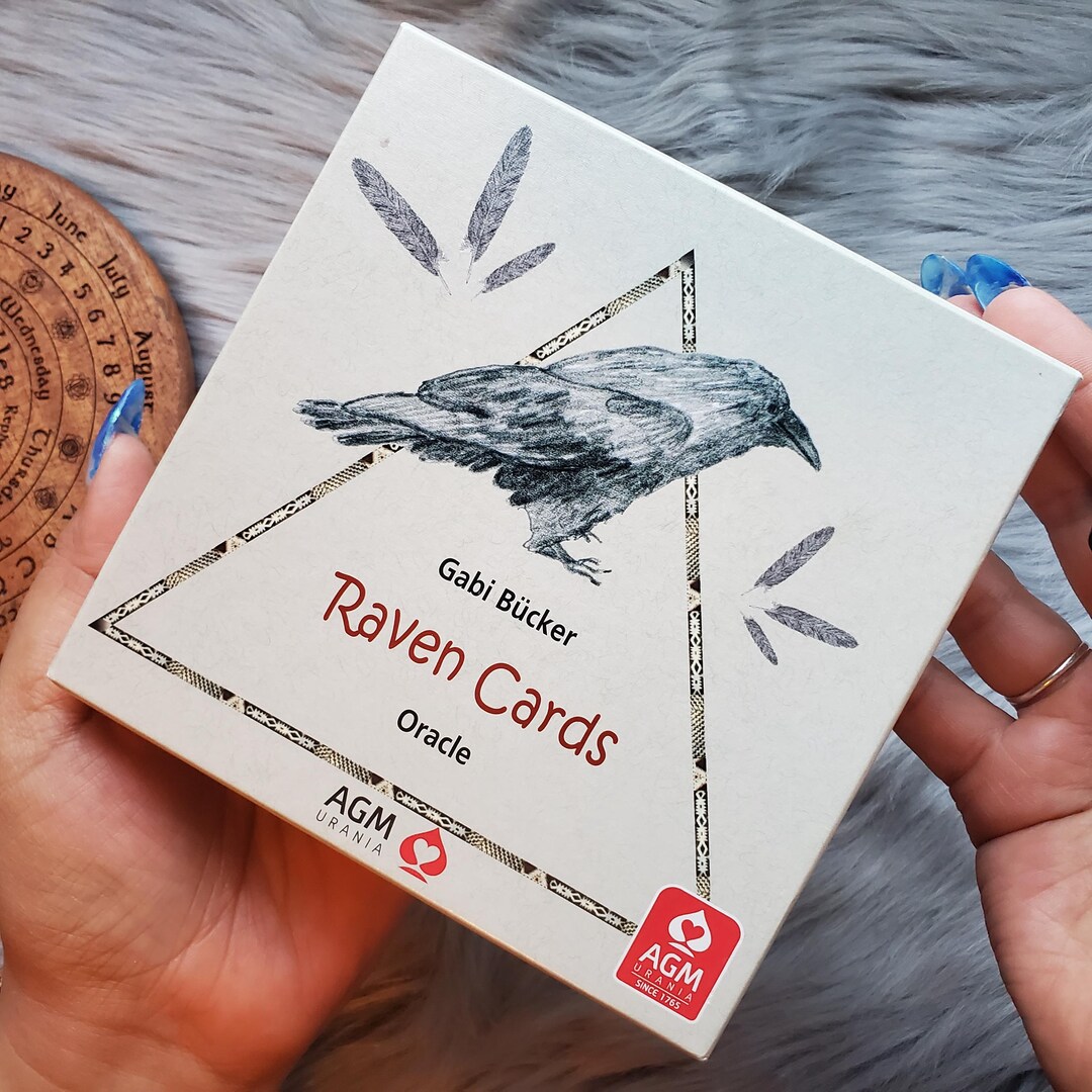 Raven Cards Oracle by Gabi Bucker, 49 Card Deck With Original Box, No ...