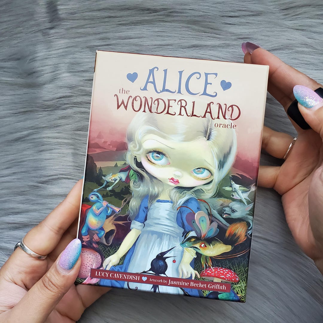 Alice the Wonderland Oracle by Lucy Cavendish, 45 Card Deck With ...