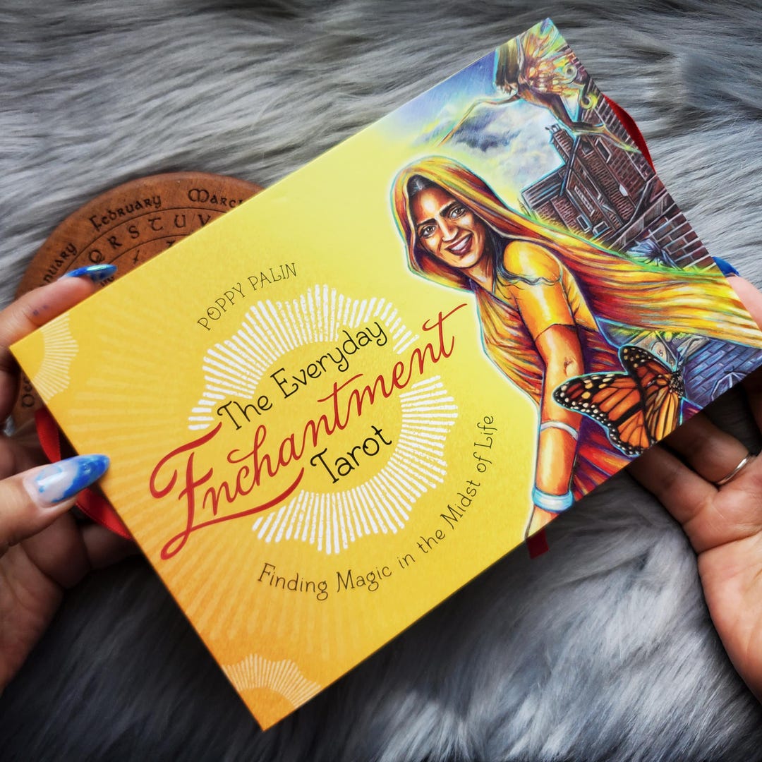The Everyday Enchantment Tarot by Poppy Palin Finding Magic in the Midst of Life, 78 Card Tarot ...