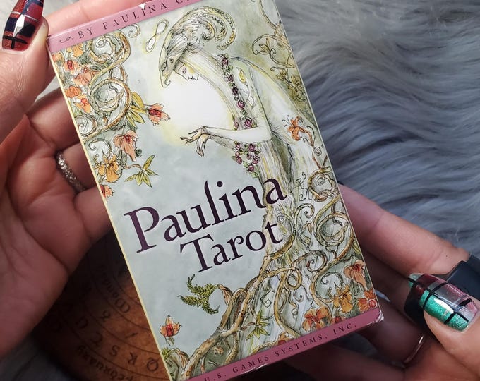 Paulina Tarot by Paulina Cassidy, 78 Card Tarot Deck With Little White Book and Box - Etsy