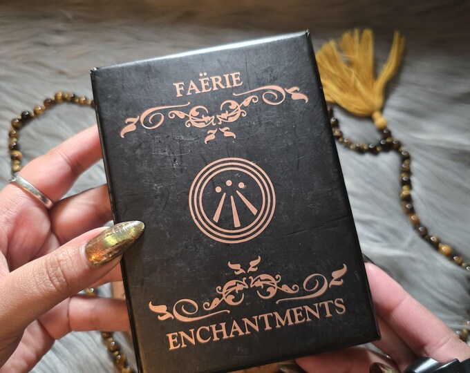 Faerie Enchantment by Ian Daniels, 40 Card Oracle Deck With Guidebook ...