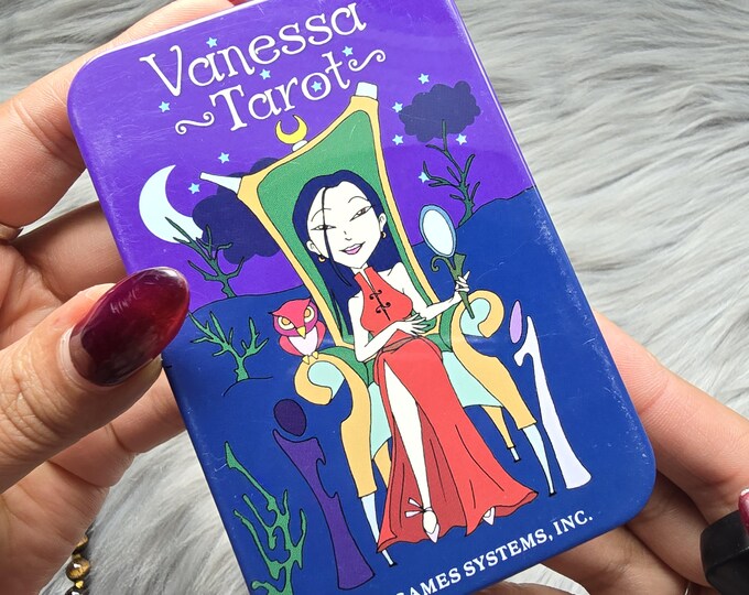 Vanessa Tarot by Lynyrd Narciso, 78 Card Tarot Deck With Little White ...