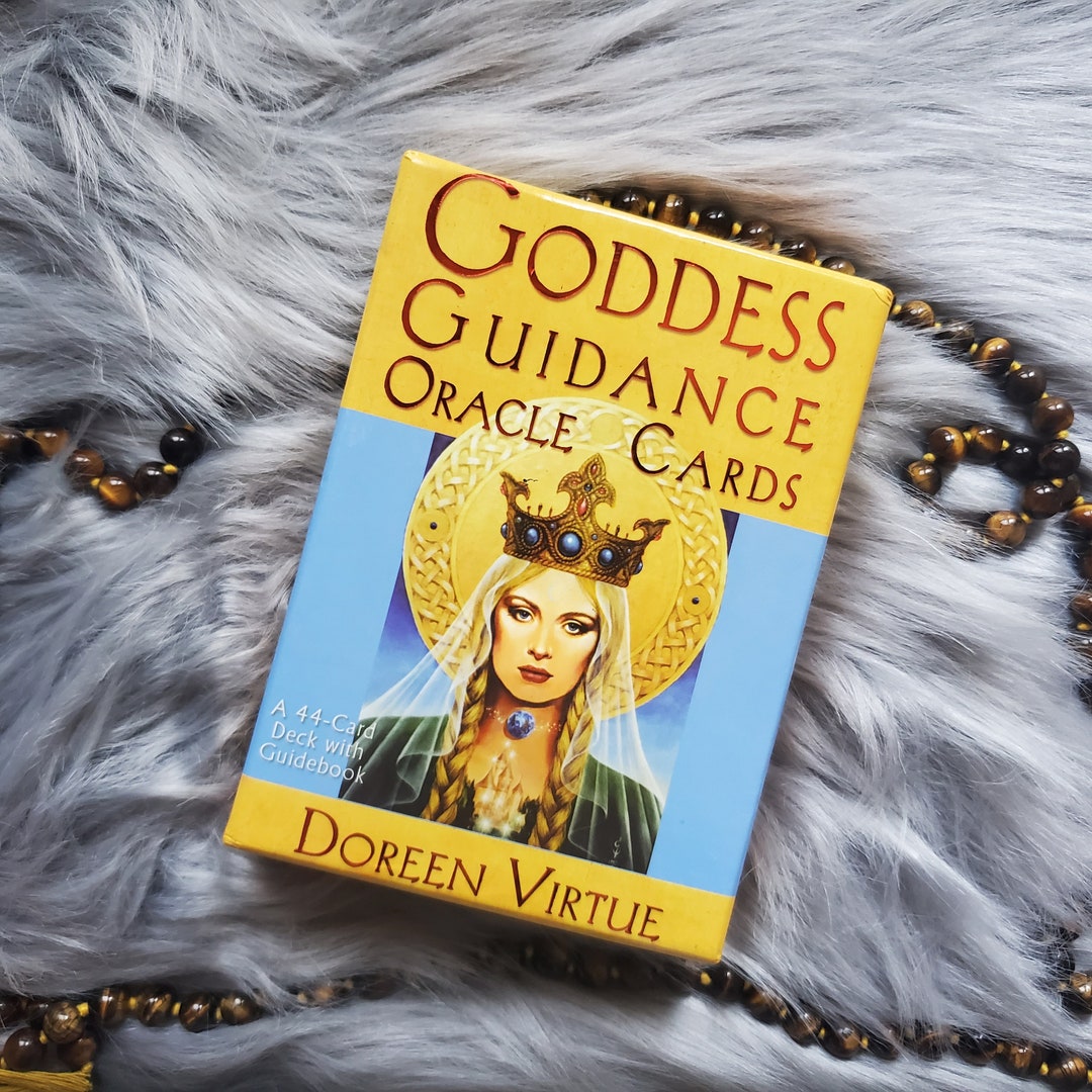 Goddess Guidance Oracle Cards By Doreen Virtue 44 Card Deck Etsy