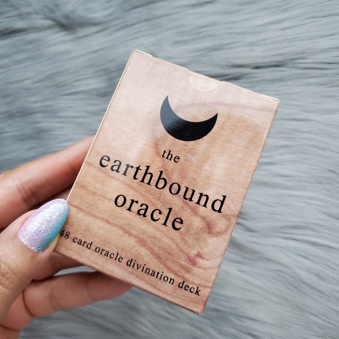 The Earthbound Oracle, 48 Card Deck With Original Box, No Guidebook - Etsy