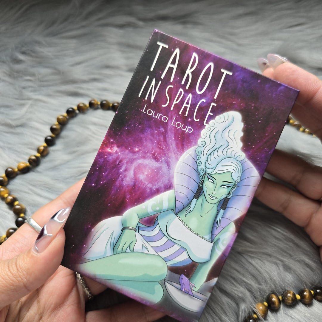 Tarot in Space by Laura Loup, 78 Card Tarot Deck With Box, No Guidebook ...