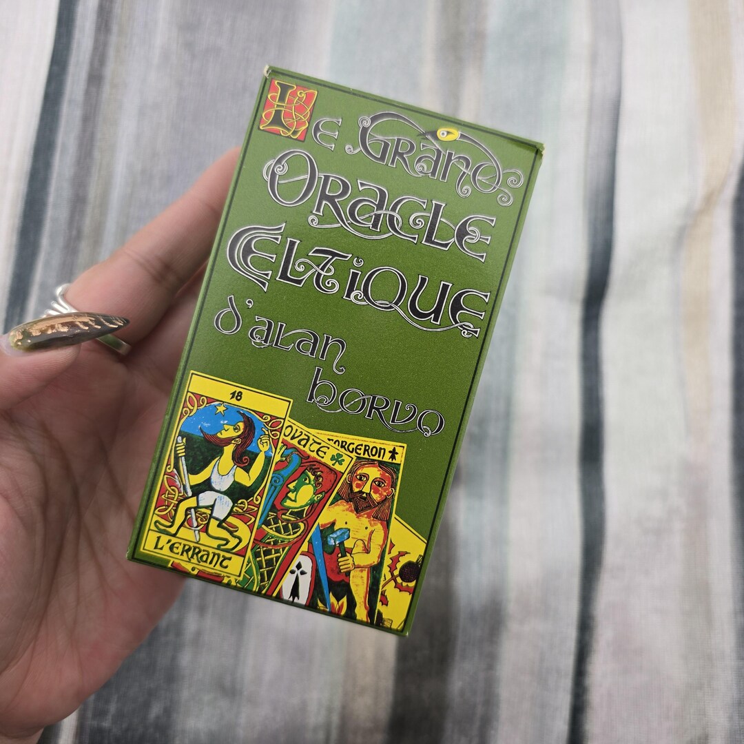 Le Grand Oracle Celtique D'alain Borvo by Grimaud, 72 Card Oracle Deck ...