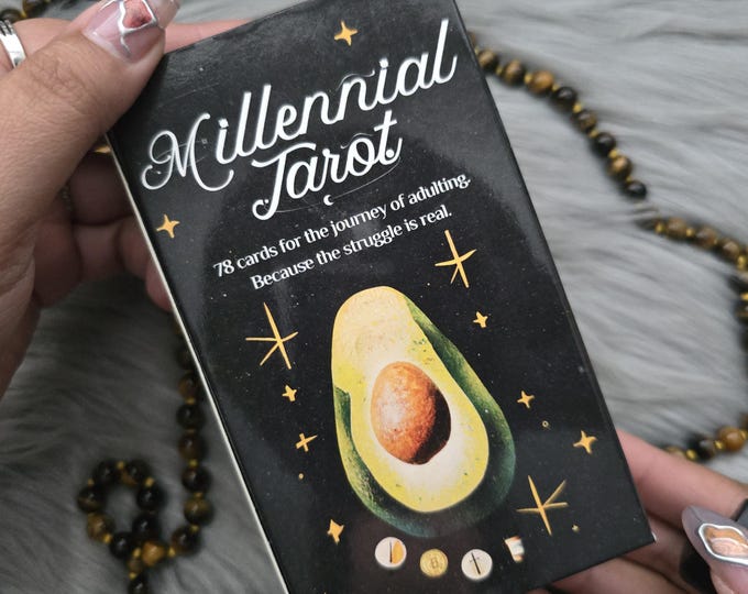Millennial Tarot, 78 Card Tarot Deck With Box, No Guidebook - USED - Etsy