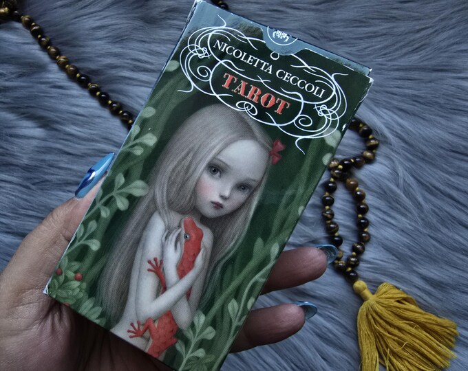 Nicoletta Ceccoli Tarot, 78 Card Tarot Deck With Little White Book and ...