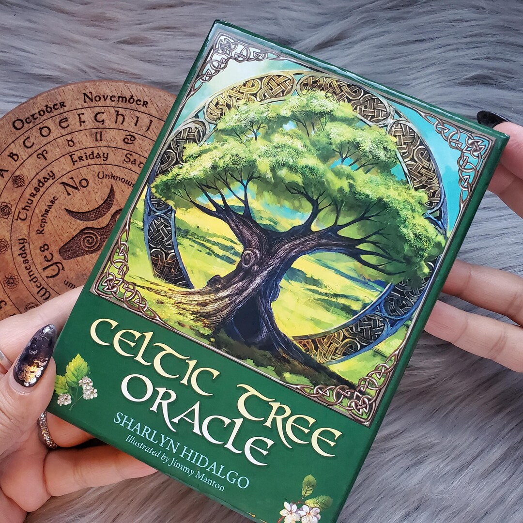 Celtic Tree Oracle by Sharlyn Hidalgo, 25 Card Deck With Companion ...