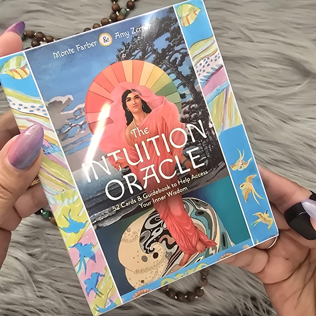 The Intuition Oracle by Monte Farber & Amy Zerner, 52 Card Deck With ...