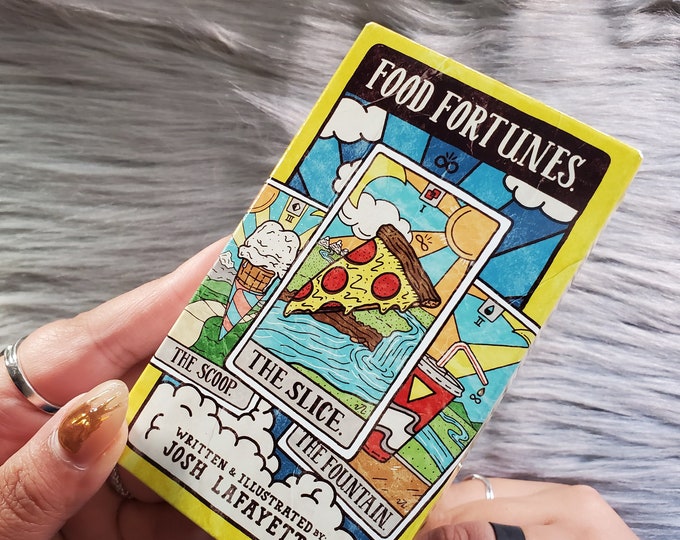 Food Fortunes by Josh Lafayette, 78 Card Tarot Deck With Companion ...