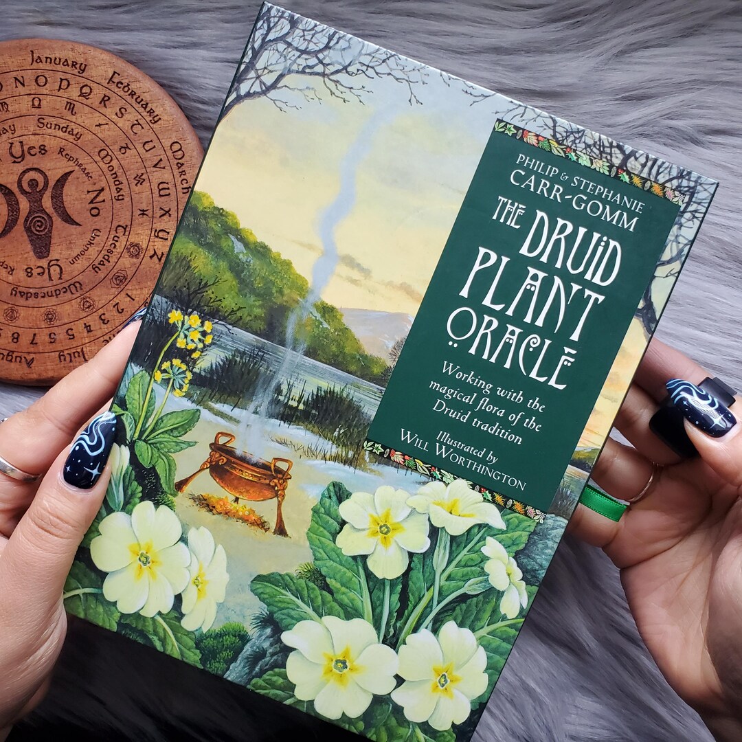 The Druid Plant Oracle by Philip & Stephanie Carr-gomm, 36 Card Deck ...