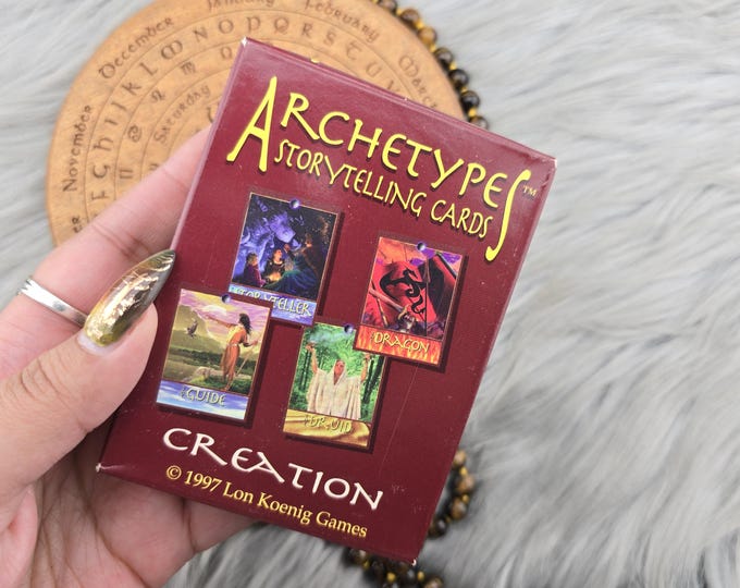 Archetypes Storytelling Cards by Lon Koenig Games, 72 Card Oracle Deck ...