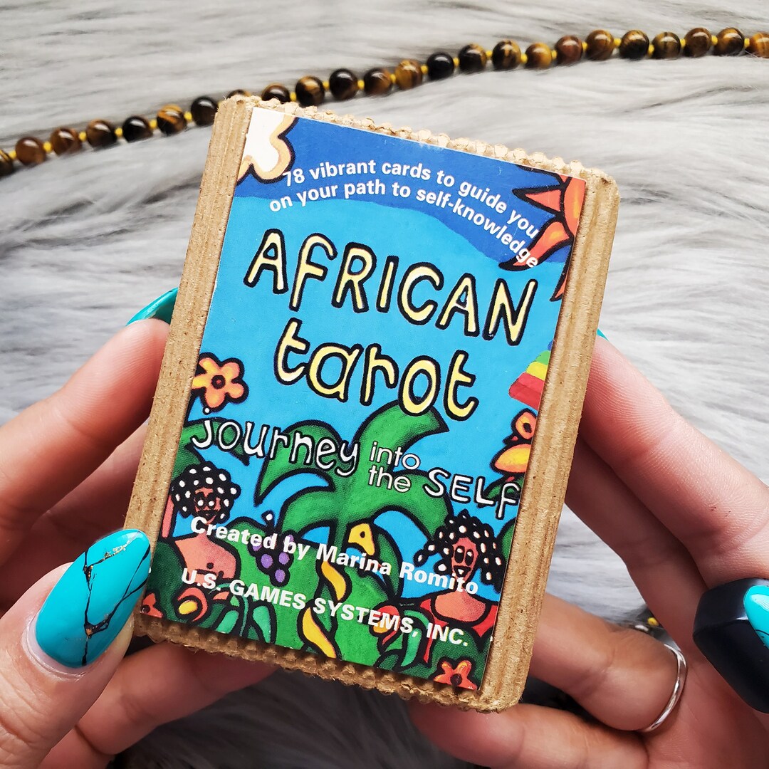 African Tarot Journey Into the Self by Marina Romito, 78 Card Tarot ...
