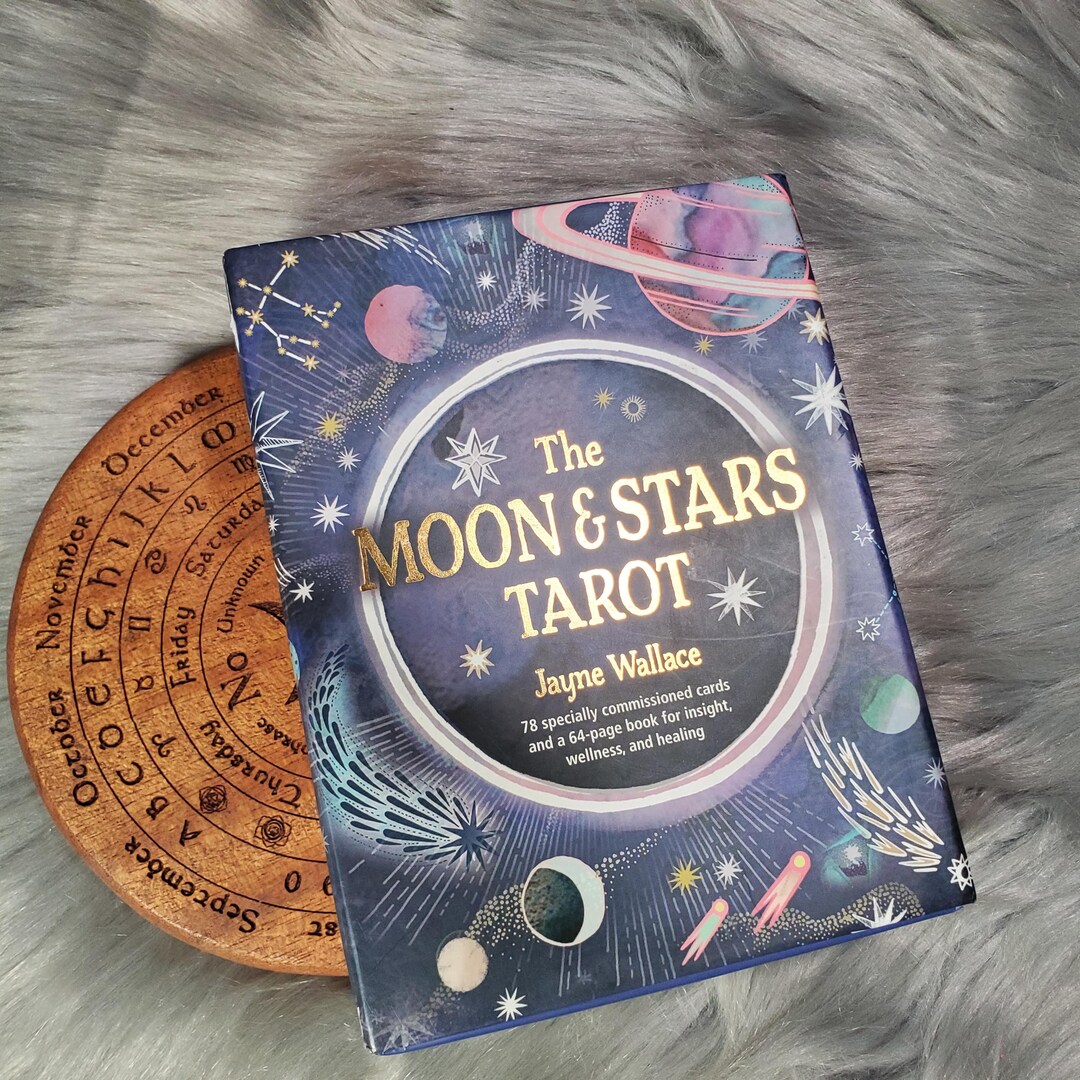 The Moon & Stars Tarot by Jayne Wallace, 78 Card Tarot Deck With ...