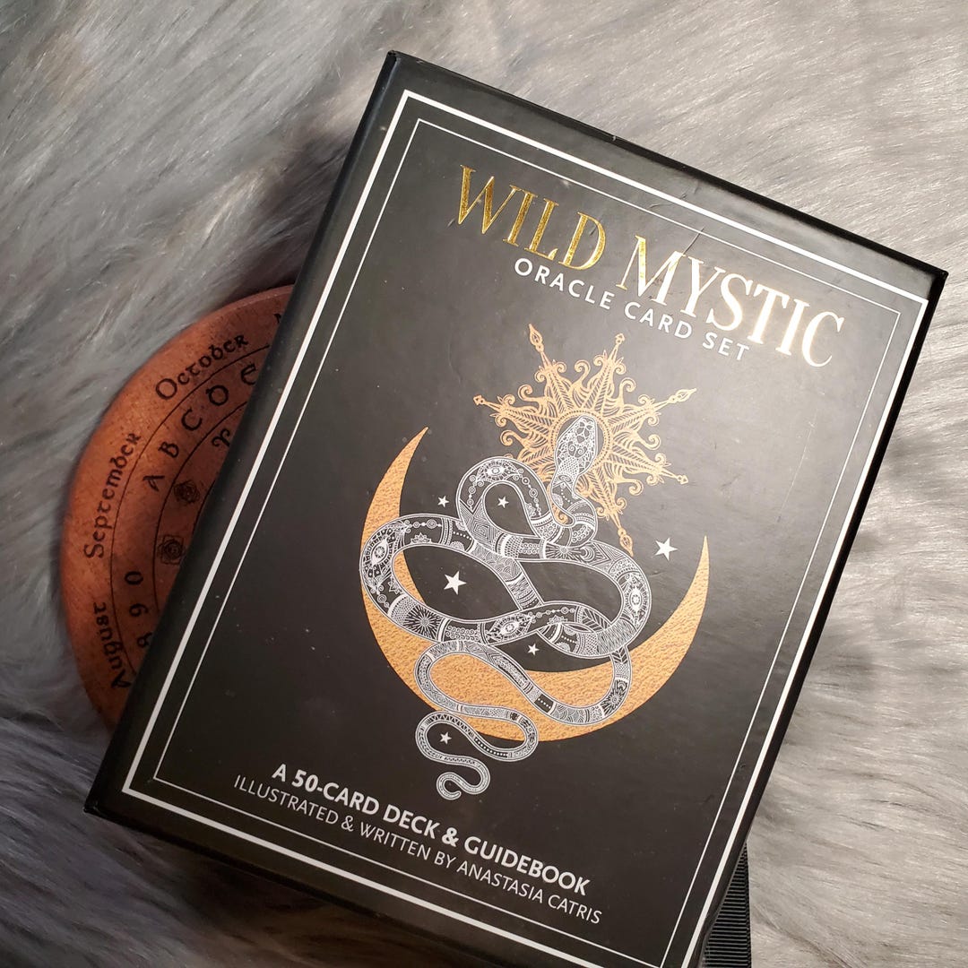 Wild Mystic Oracle Card Set by Anastasia Catris, 50 Card Deck With ...