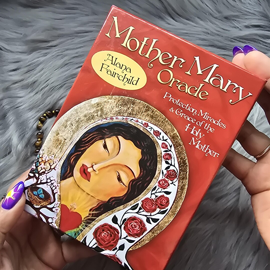 Mother Mary Oracle by Alana Fairchild, 44 Card Deck With Companion ...