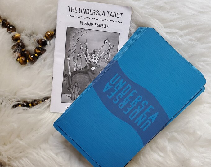 The Undersea Tarot by Frank Fradella, 78 Card Tarot Deck With Little ...