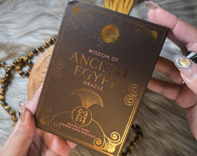 Wisdom of Ancient Egypt Oracle by Nils Philip Andra & Nadine Sophie ...
